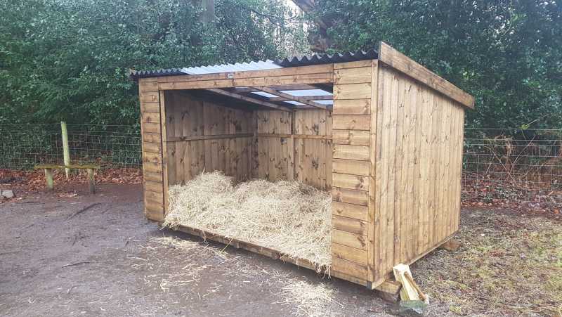 10' x 6' Sheep Shelter - Smiths Sectional Buildings