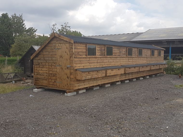 Charnwood 300 Chicken House - Smiths Sectional Buildings