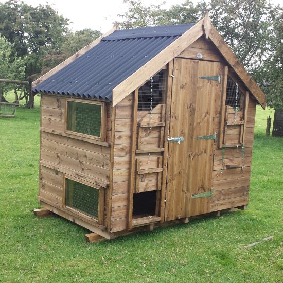 The Haywood Wooden Chicken Hut - Smiths Sectional Buildings